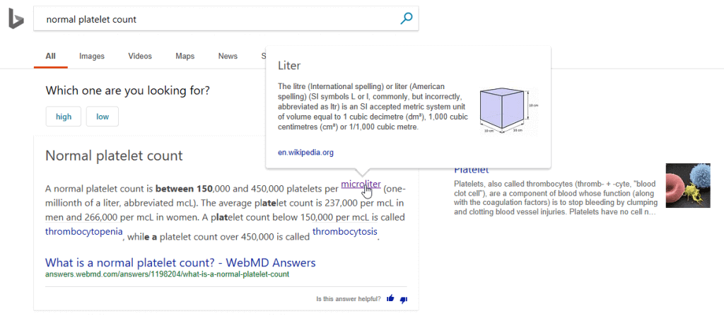 Bing launches new AI-driven Intelligent Search Features - WordLift Blog