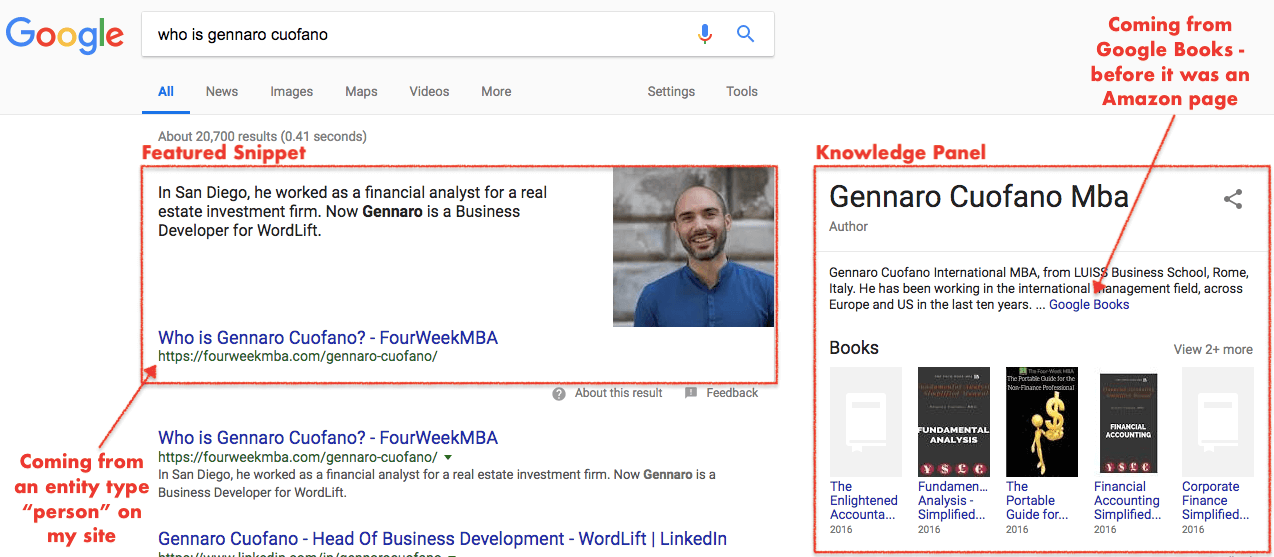 Why The Knowledge Panel Is Critical For Your SEO Strategy - WordLift Blog