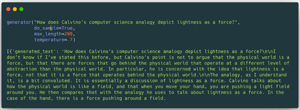 AI Text Generation for SEO using data-to-text: a practical example
