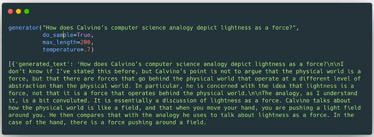 AI Text Generation for SEO using data-to-text: a practical example