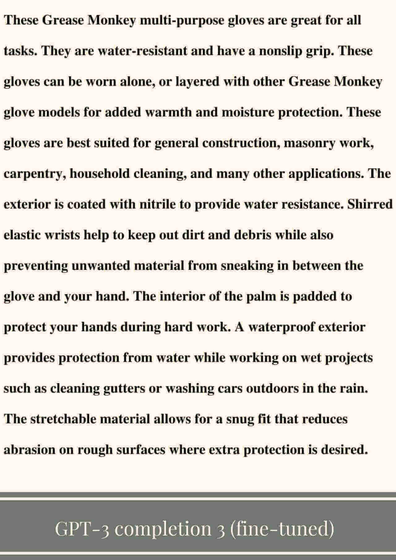 E-Commerce Product Descriptions Using Gpt-3-4 or any other Open Source LLM